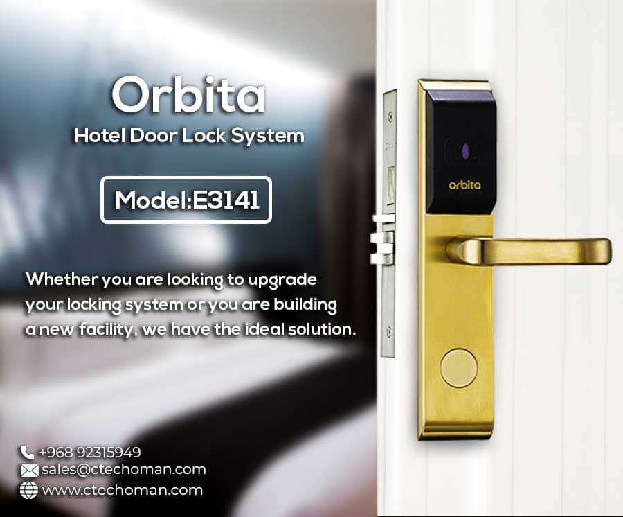 Orbita E3141 Hotel Door Lock System | Concept Technologies Oman
